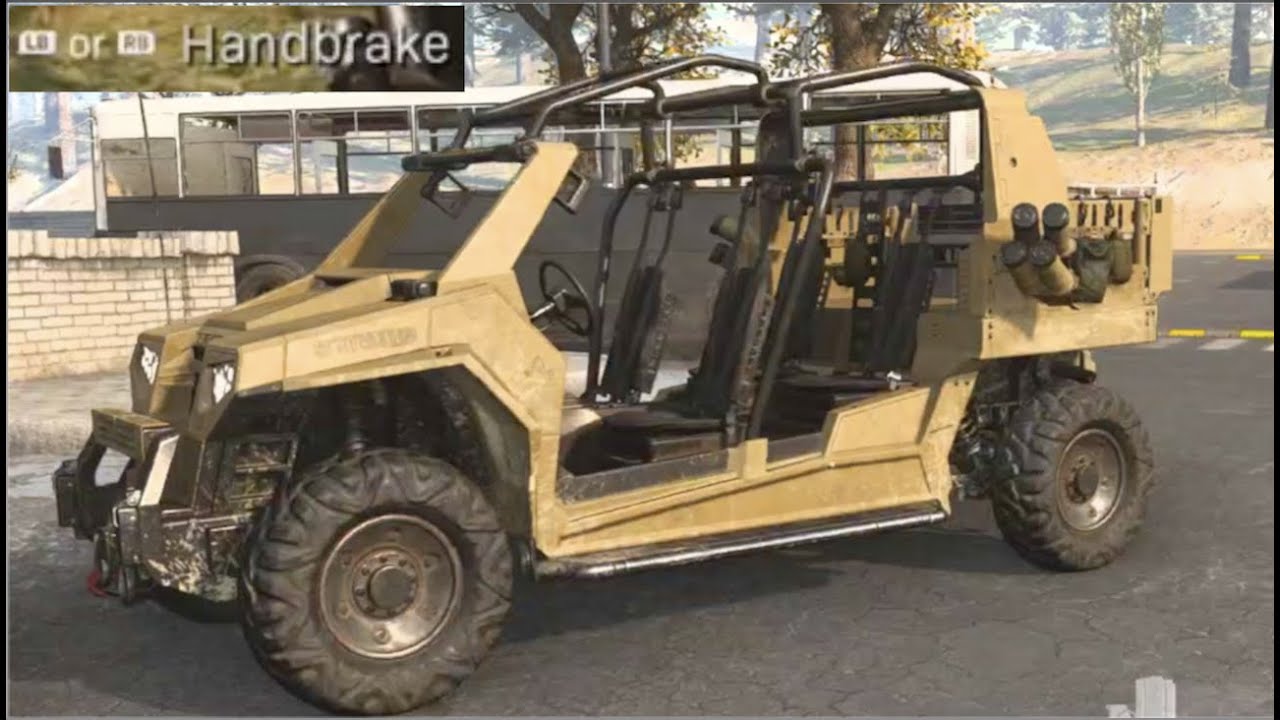 COD WARZONE : THERE'S A HANDBRAKE??!! (Taking Day Off) - YouTube