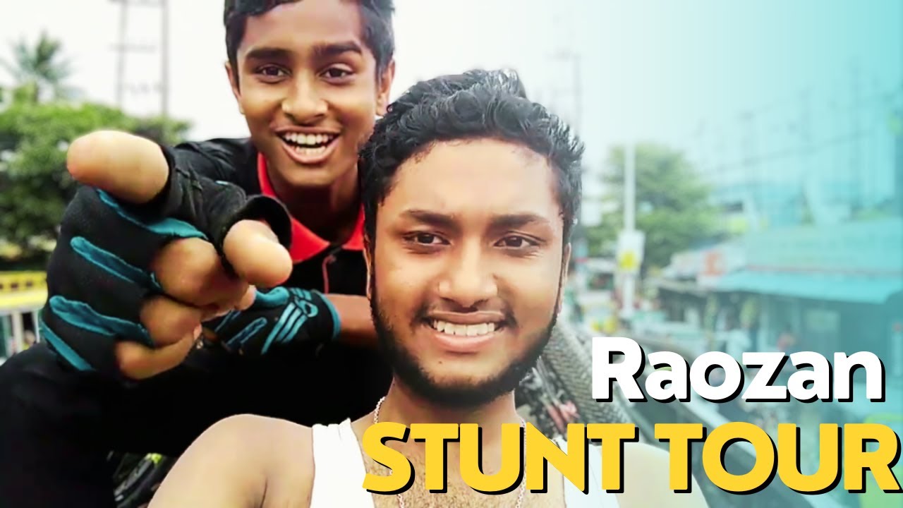 Stunt show korte aslam Raozan - YouTube