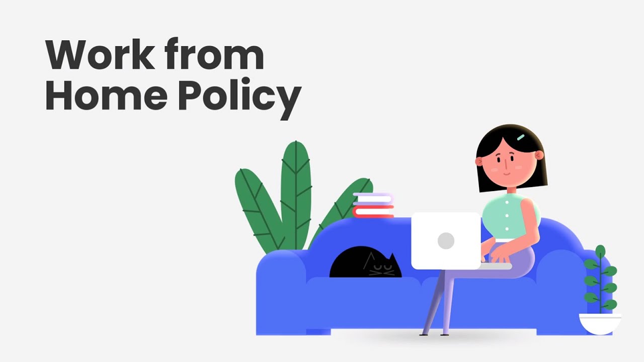 Work from Home Policy Video Template (Editable) - YouTube