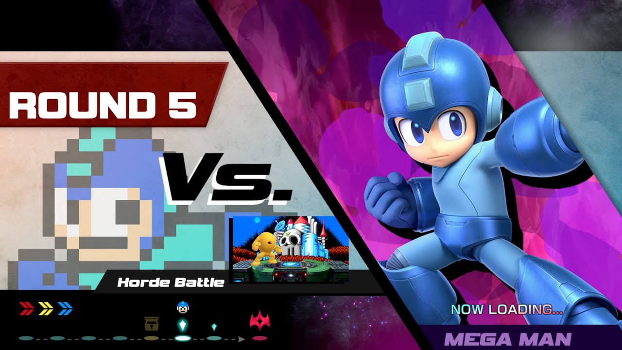 8-Bit Mega Man vs SSBU Classic Mode 9.9 Difficulty Quickie -By ...