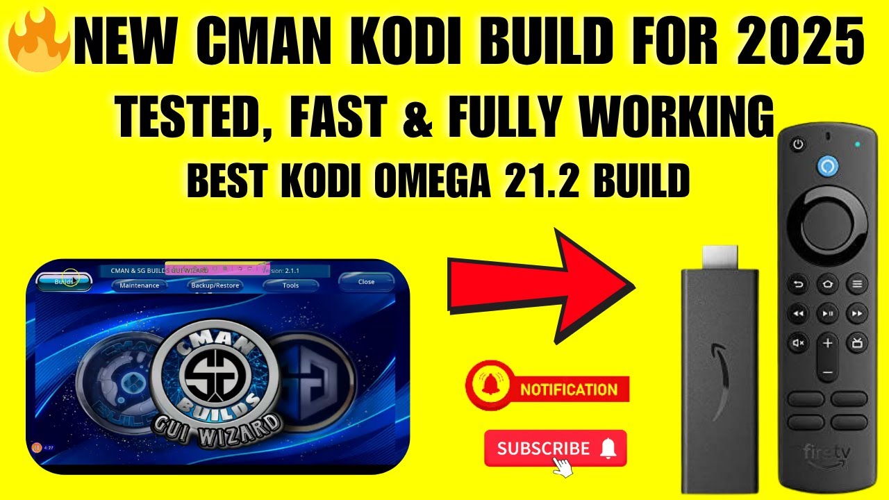 🔥 NEW CMAN Kodi Build for JUNE 2025 – Tested, Fast & Fully Working ...