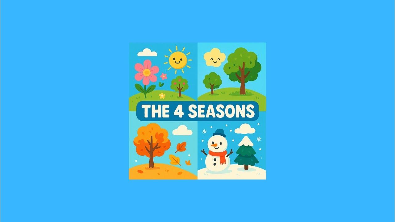 “Learn the 4 Seasons for Kids 🌸☀🍂 | Fun & Educational Video for ...