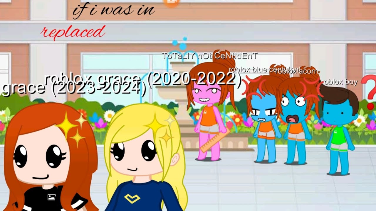 if we was in “replaced“ and blue centidenty is the replacer | gacha ...