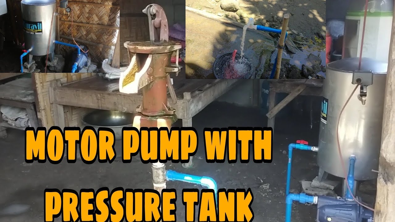 EASY WAY TO install,1.3 / hp motor pump with pressure switch,no ...