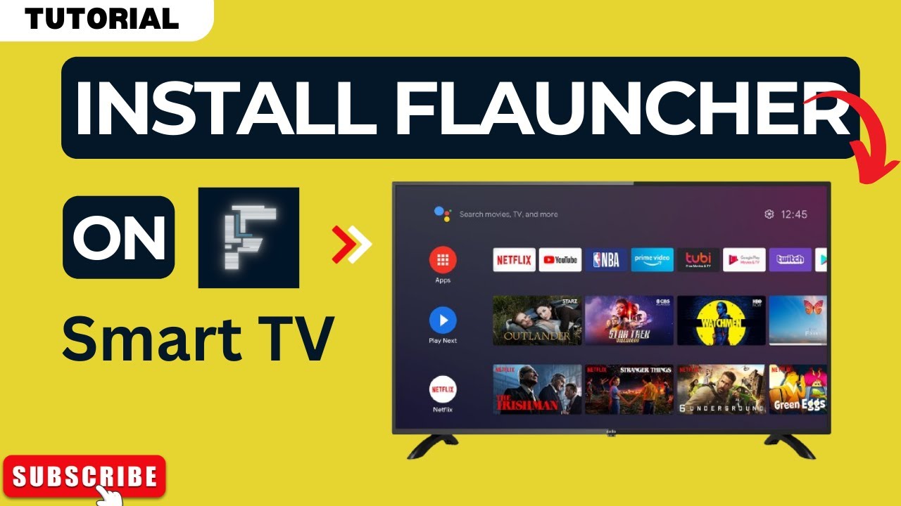 How to Install FLauncher App on ANY Smart TV in 2025 - YouTube