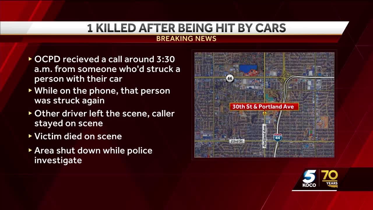 1 person dies after being struck by multiple cars - YouTube