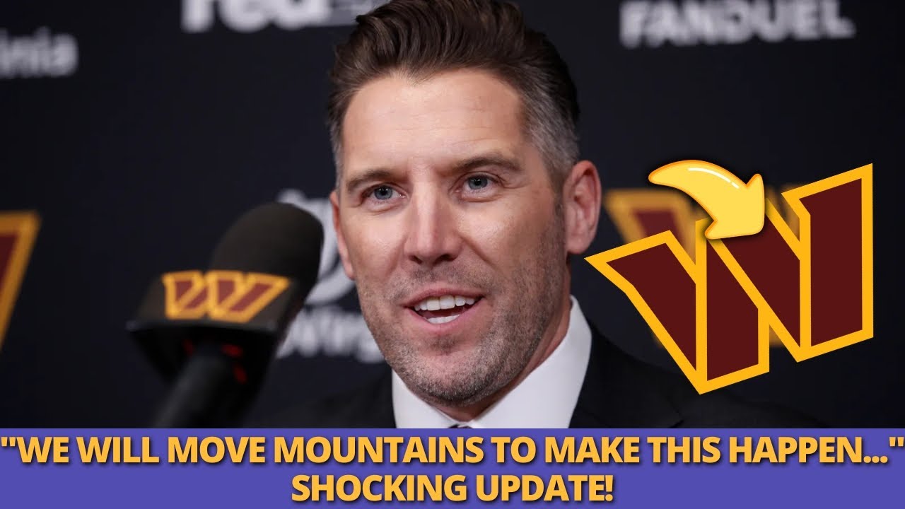 COMMANDERS MAKE BIG MOVE TO BRING NEW STAR TO COMMANDERS! COMMANDERS ...