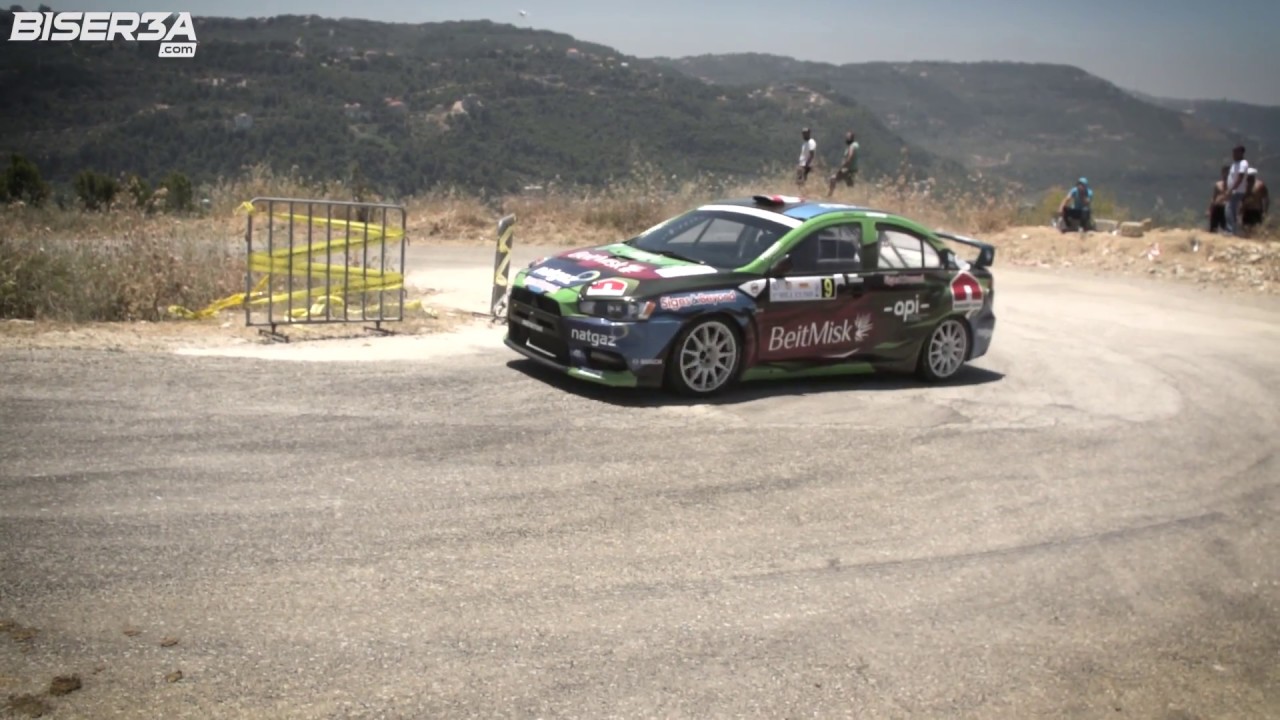 Tamer Ghandour - Mitsubishi Evo X R4 - Deir El Qamar Hill Climb 2017 ...