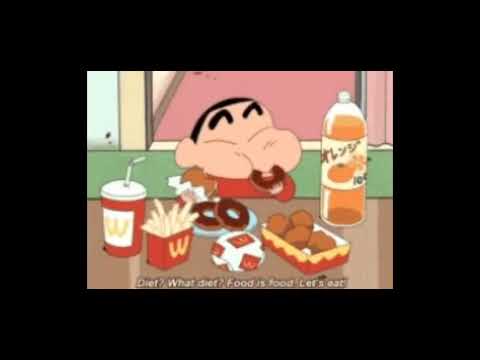 Shin-chan eating snacks! GIF || VIDEO - YouTube