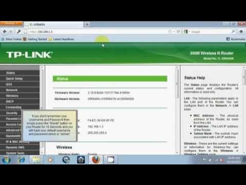 How to Change Tp-Link Router IP Address - YouTube