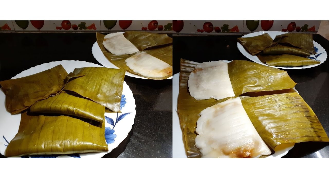 Ela ada | Steamed Banana Leaf Ada | Traditional Kerala Snack | Evening ...