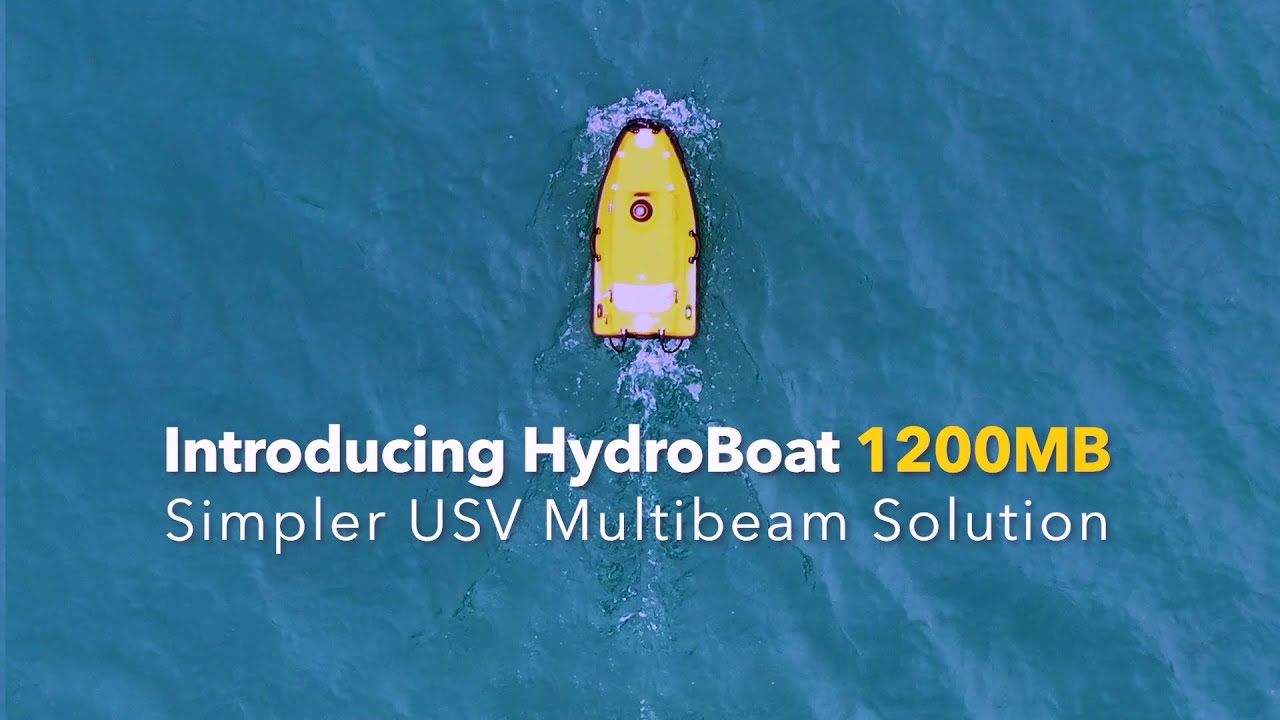 HydroBoat 1200MB | Simpler USV Multibeam Solution - YouTube