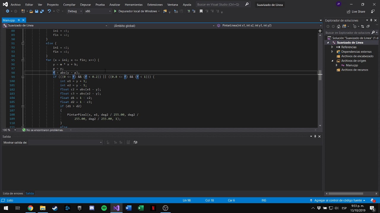 Codigo Antialiasing En Opengl C Youtube