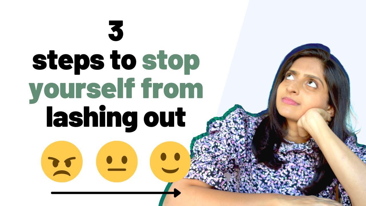 3 steps to stop yourself from lashing out - YouTube