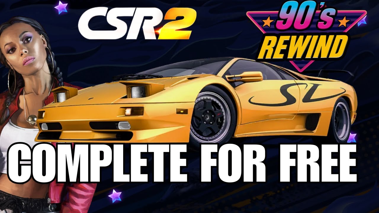 CSR2 | HOW TO COMPLETE 90S REWIND THE MASTERCLASS FOR FREE - YouTube
