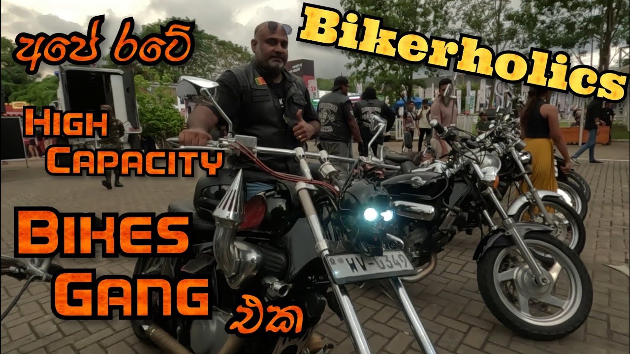 Bikerholics Bikes Gang in Sri Lanka | High Capacity Bike Riders ...