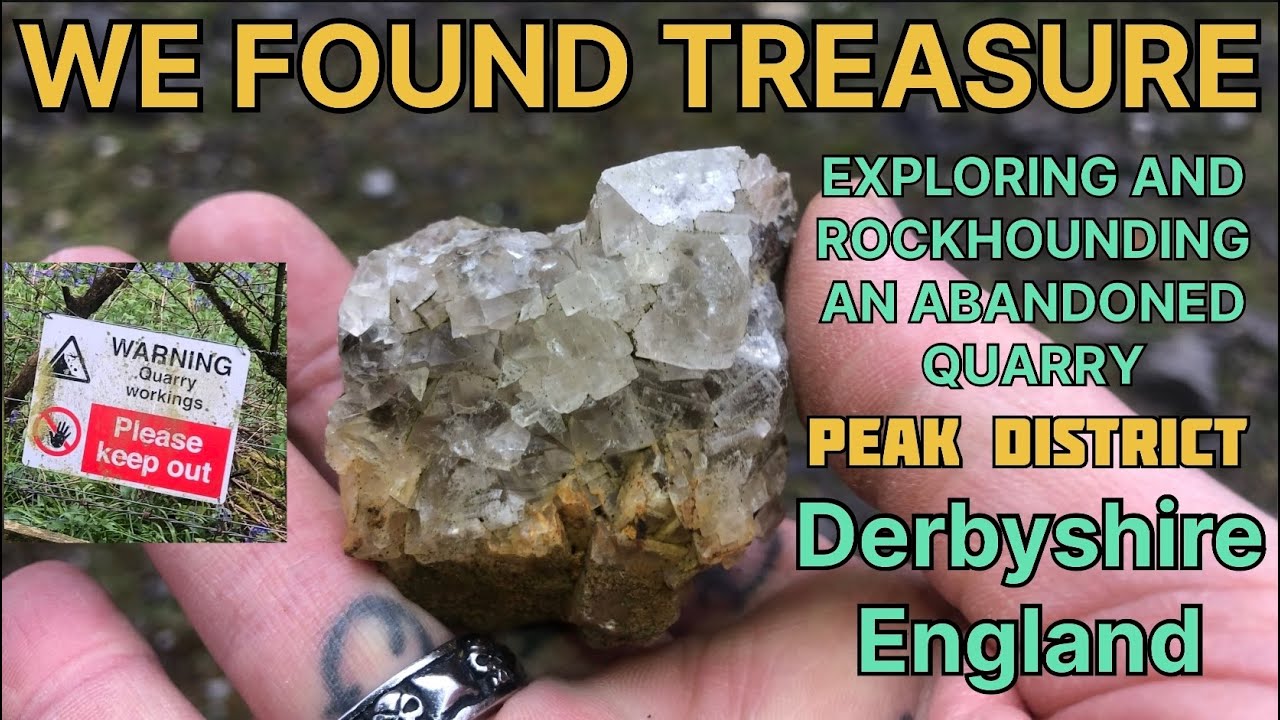 Treasure Hunting, Rockhounding, Exploring & fossils, Abandoned Quarry ...