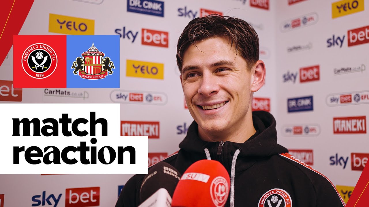 Michael Cooper | Sheffield United 1-0 Sunderland | Post Match Reaction ...