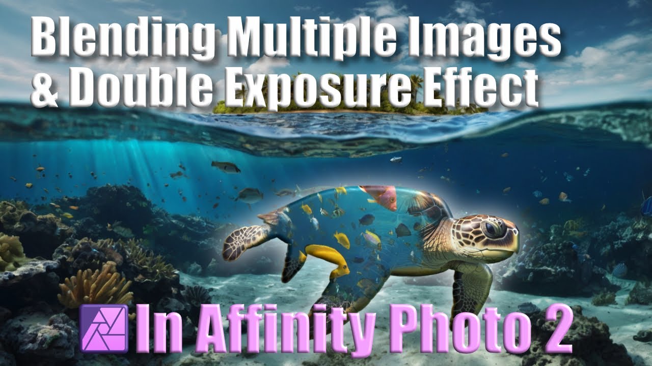 Affinity Photo 2 Compositing Plus Bonus Double Exposure Effect - YouTube