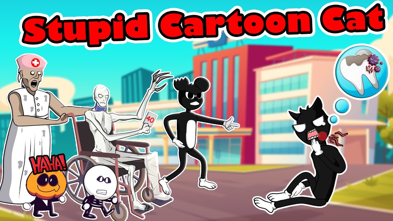 Cartoon Cat and the tooth decay | DC Funny Animation - YouTube