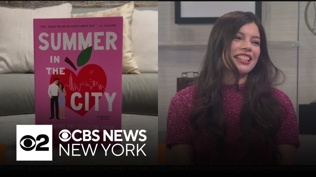 "Summer in the City" author Alex Aster on her 1st romance novel - YouTube