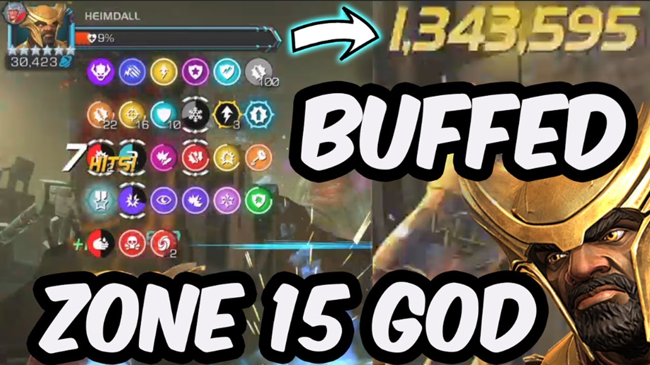Buffed Heimdall IS INSANE FOR GLITCH INCURSIONS - ZONE 15 RAMP UP GOD ...