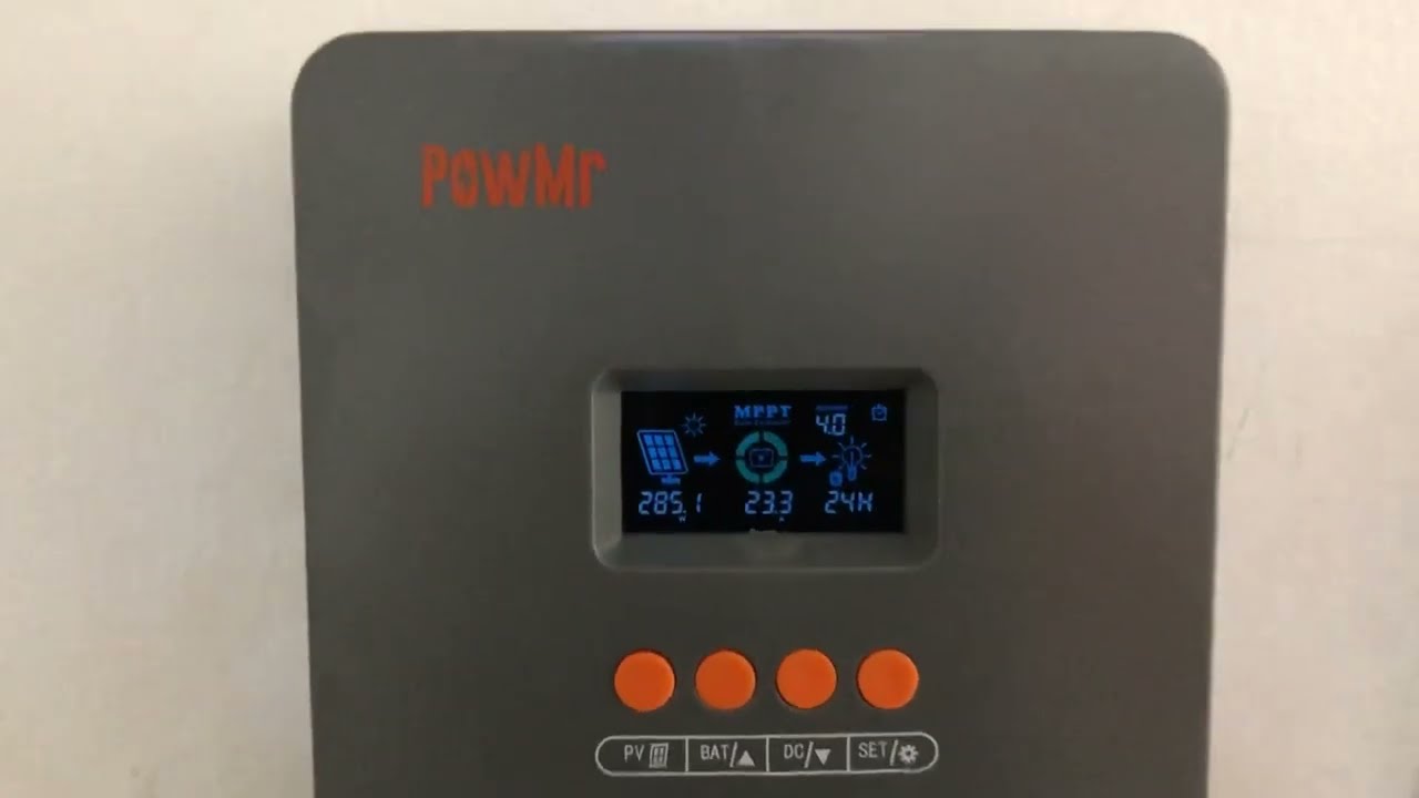 PowMr M60 Pro MPPT ทดสอบอุณหภูมิและการชาร์จ มีเทียบกับตัวเก่าด้วยนะ 😳 ...