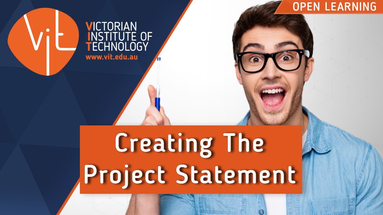 Creating The Project Statement | IT at VIT - YouTube