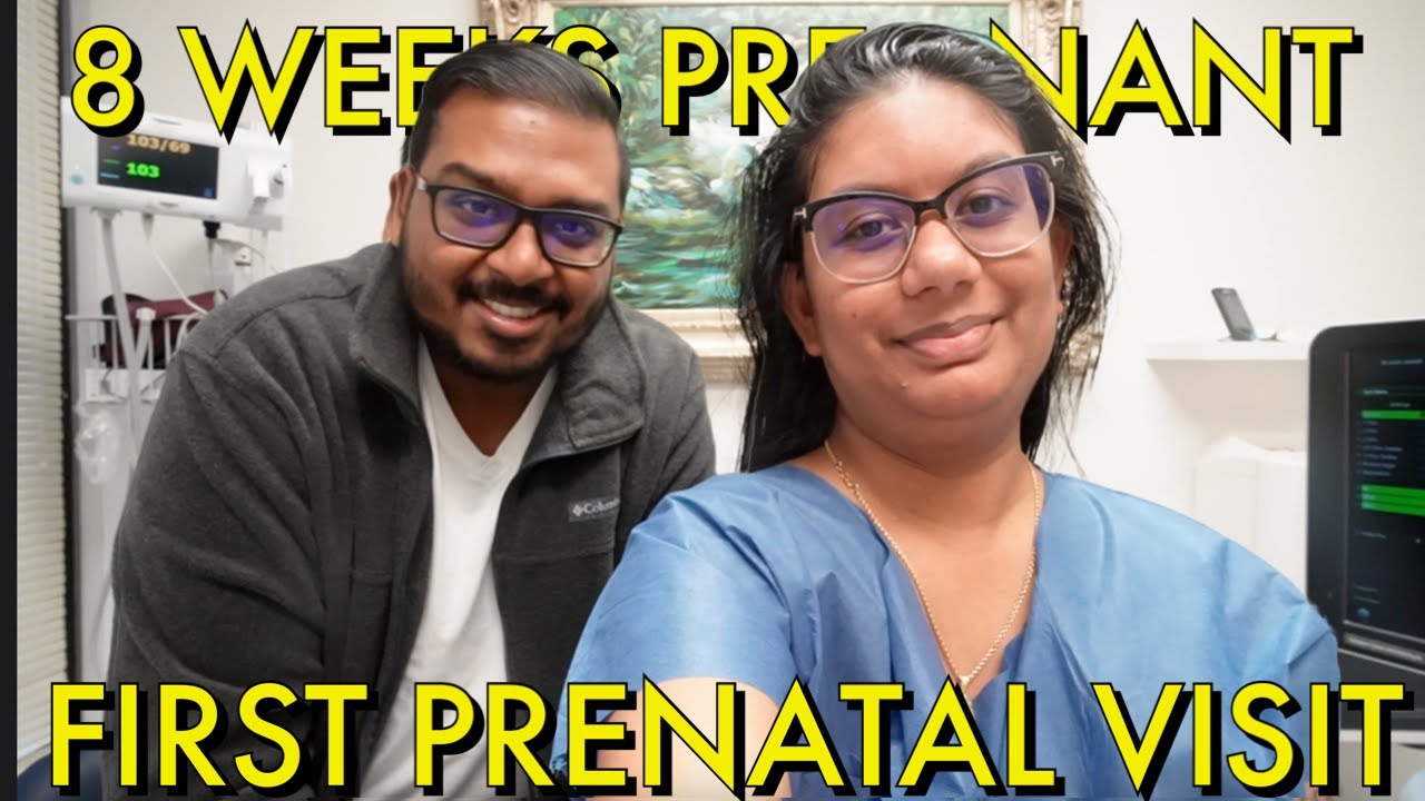 8 WEEKS PREGNANT & FIRST PRENATAL VISIT!! *BABY UPDATE* - YouTube