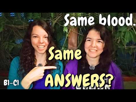 Learn Russian: Real Conversation with My Sister | 17 Questions to Get to Know Us | B1–C1 listening
