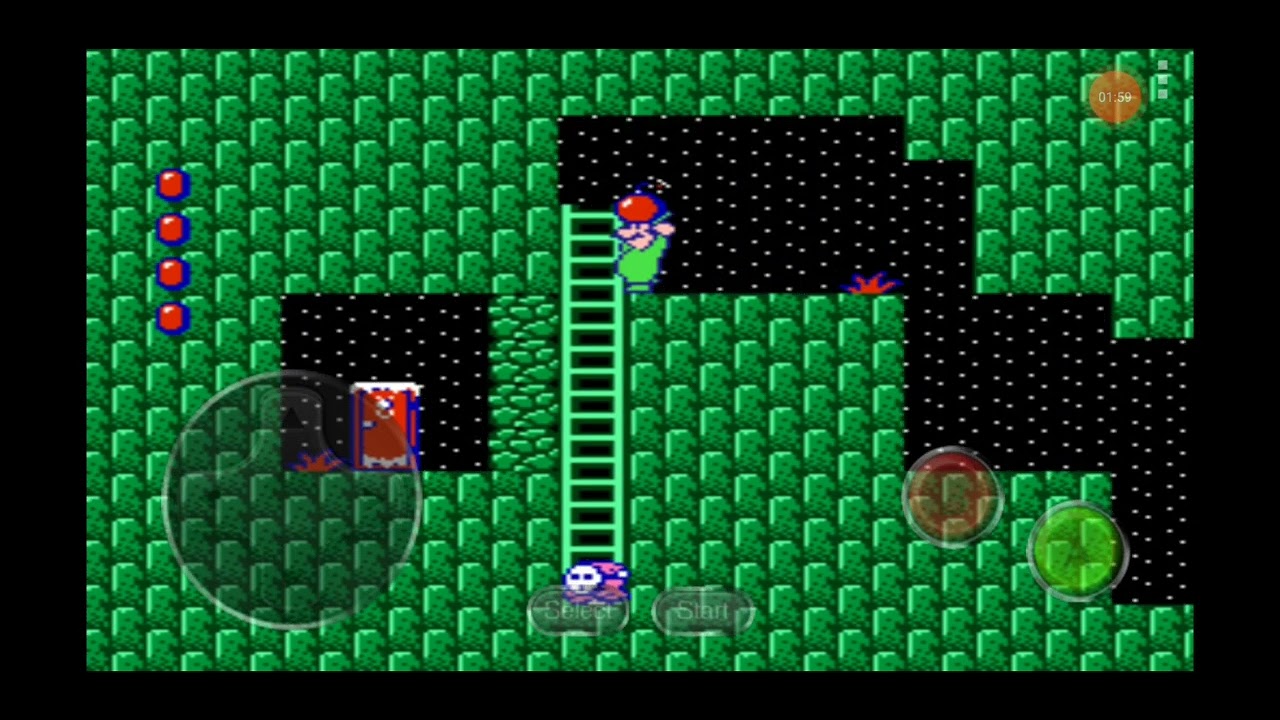 EL MUÑECO DE NIEVE MALVADO: super mario bros 2 americano nes gameplay ...