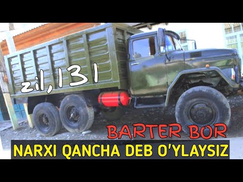 ZIL 131 QUSH MOS SOTILADI SROCHNI ISHGA TAYOR BAQVATIDAN BARTER BOR YENGIL MOSHINALARGA