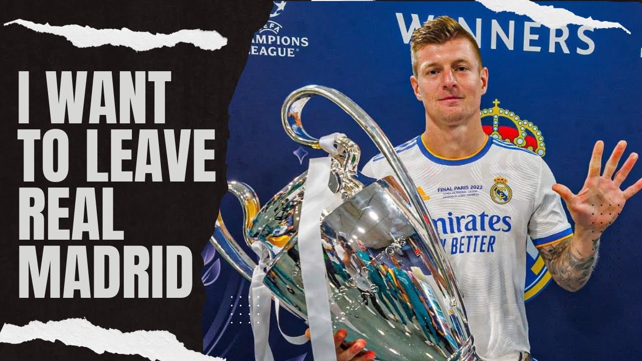 Toni Kroos last farewell speech before retiring from football - YouTube