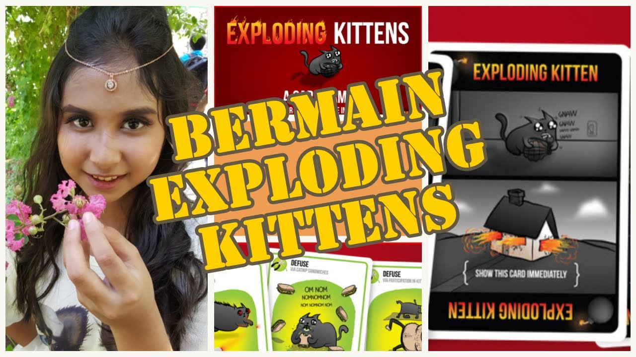 BERMAIN BOARD GAME EXPLODING KITTENS DAN CARA MAINNYA - YouTube