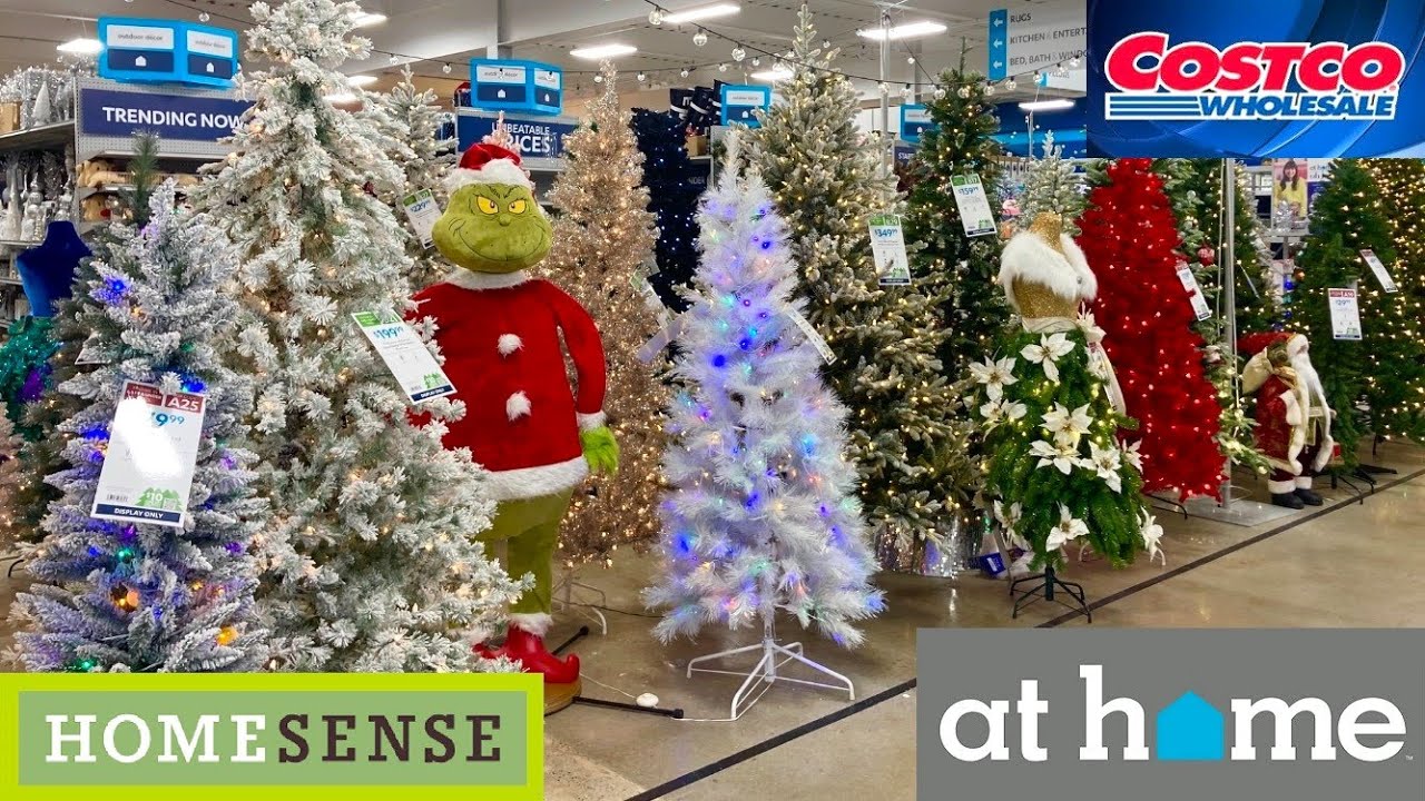 COSTCO AT HOME HOME SENSE CHRISTMAS DECORATIONS TREES DECOR SHOP WITH ...