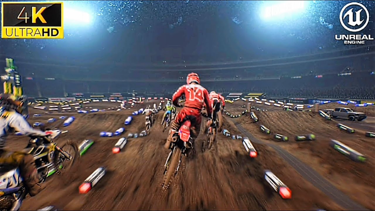 Monster Energy Supercross 6 Looks IMPRESSIVE!! | Ultra High Realistic ...