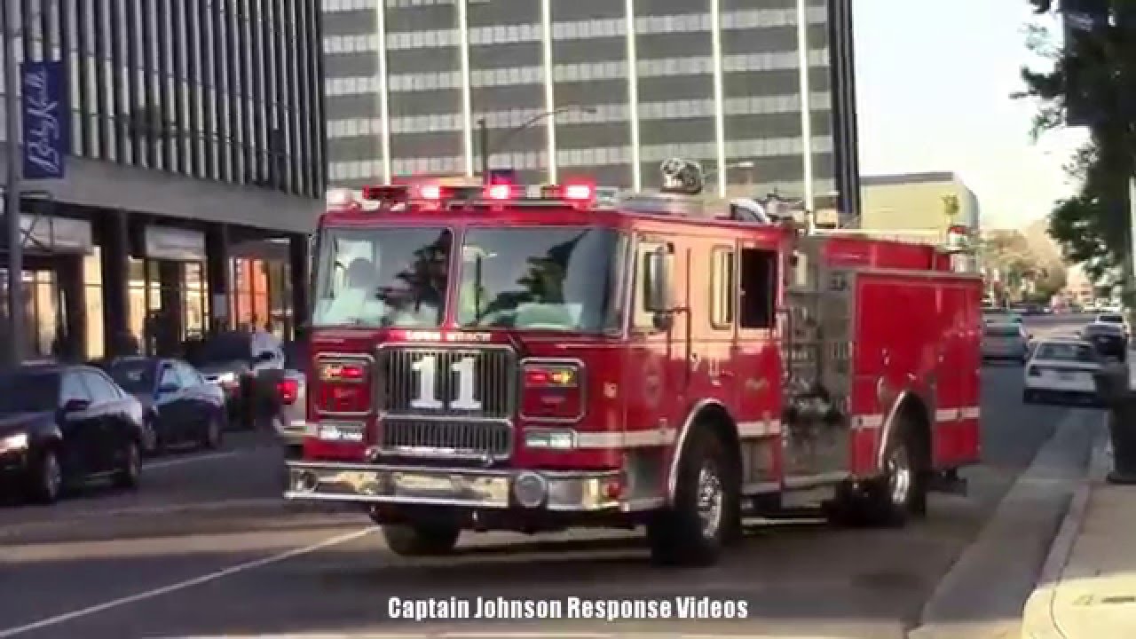 Long Beach Fire Dept. Engine 11 - YouTube