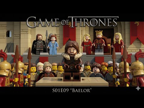 Game of Thrones S01E09 in LEGO Minifigure Style 🧱🔥 “Baelor”