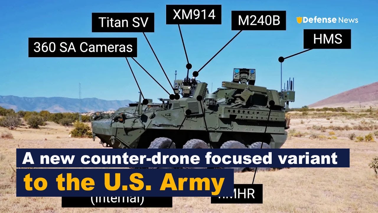 Stryker Armored Vehicle Unveiled: The New Anti-Drone Weapon with Lasers ...