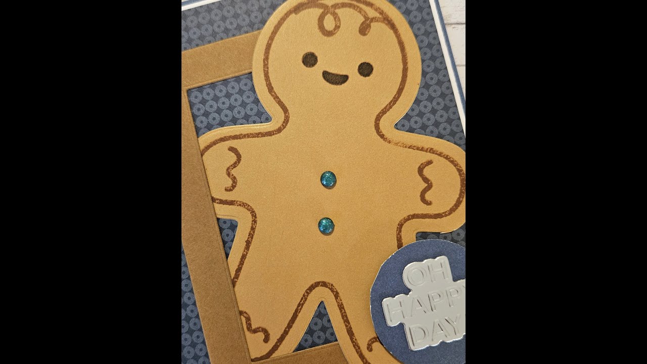 Gingerbread Man Bundle Spotlight Card 2 - YouTube