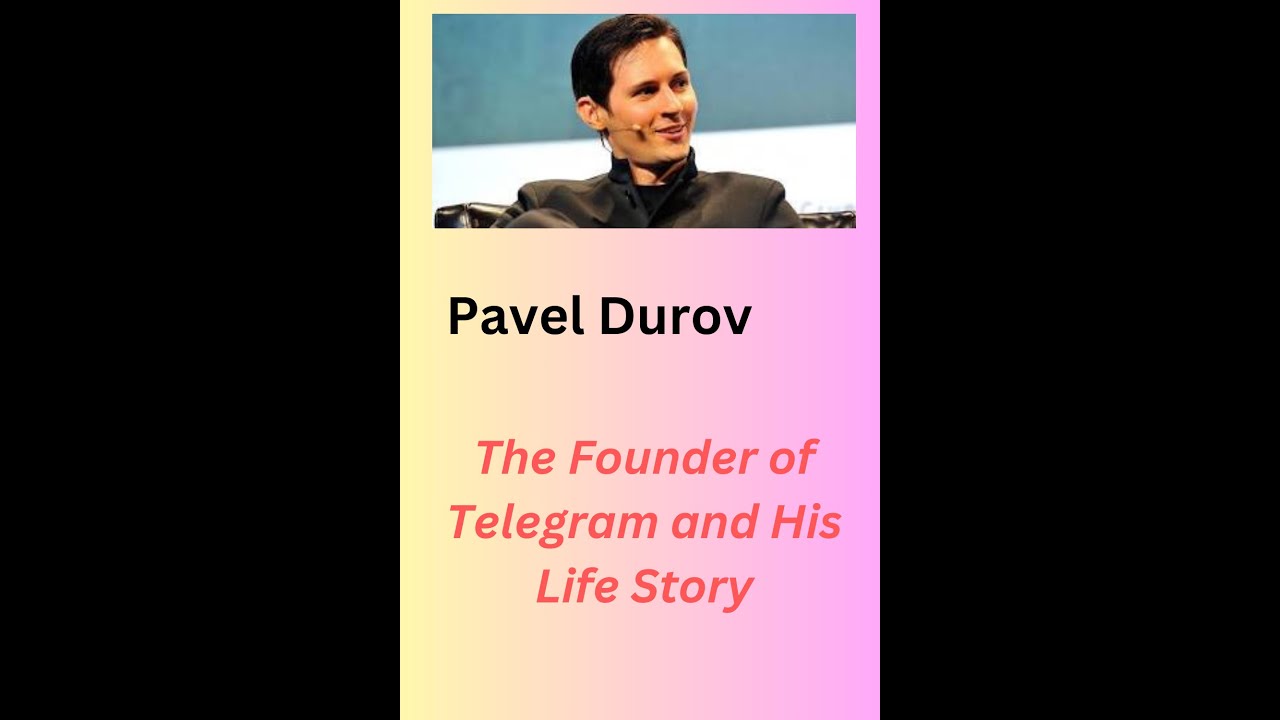 Pavel Durov :the founder of telegram and his life story - YouTube