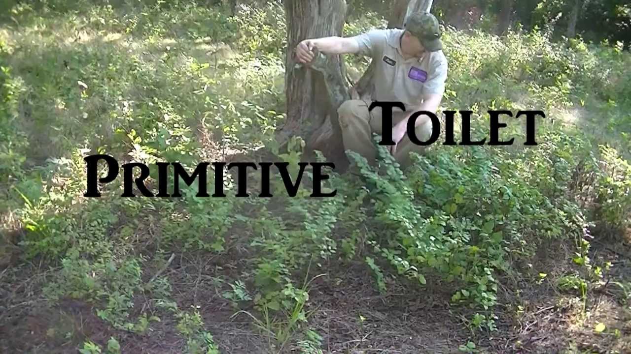 Primitive toilet - YouTube