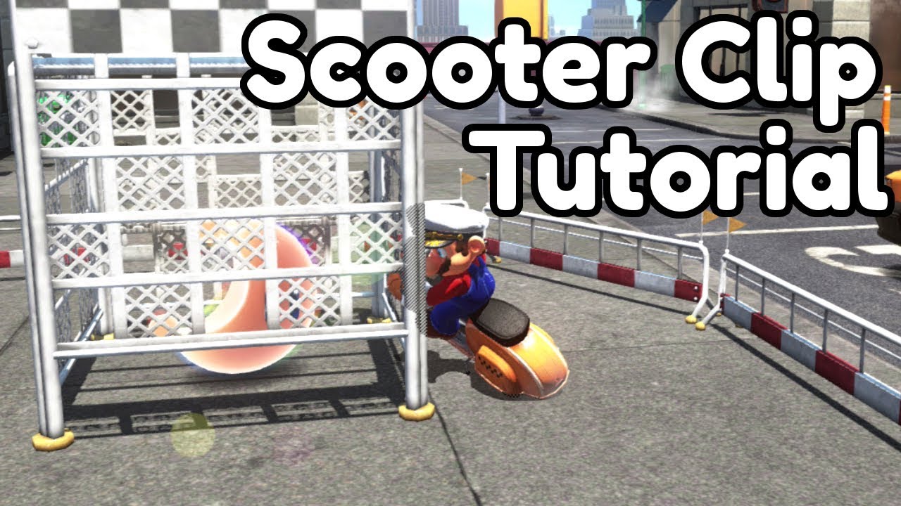 Super Mario Odyssey - Scooter Clip - Advanced Strategy Tutorial - YouTube