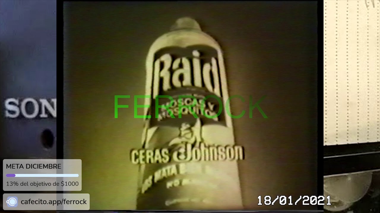 PUBLICIDAD RAID 1970 - YouTube