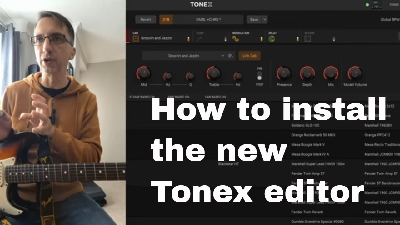 How To install the New Tonex Editor - YouTube