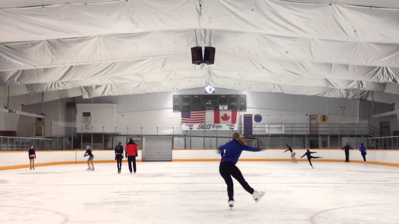 Adult Figure Skating Practice - Silver Level - YouTube