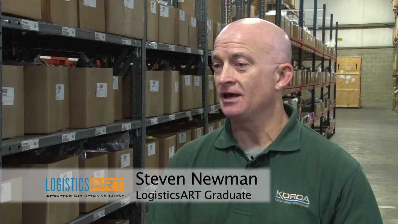 Steven Newman - LogisticsART Graduate - YouTube
