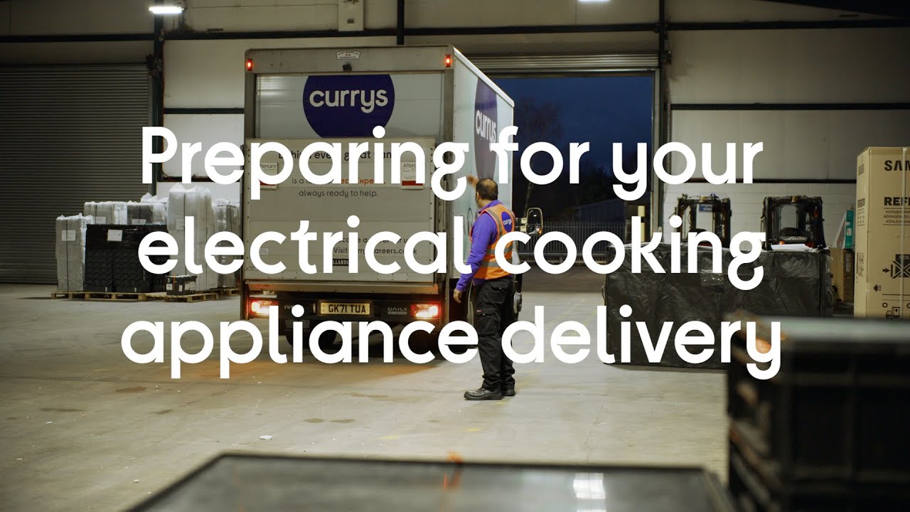 How to prepare for your electrical cooking appliance delivery - YouTube