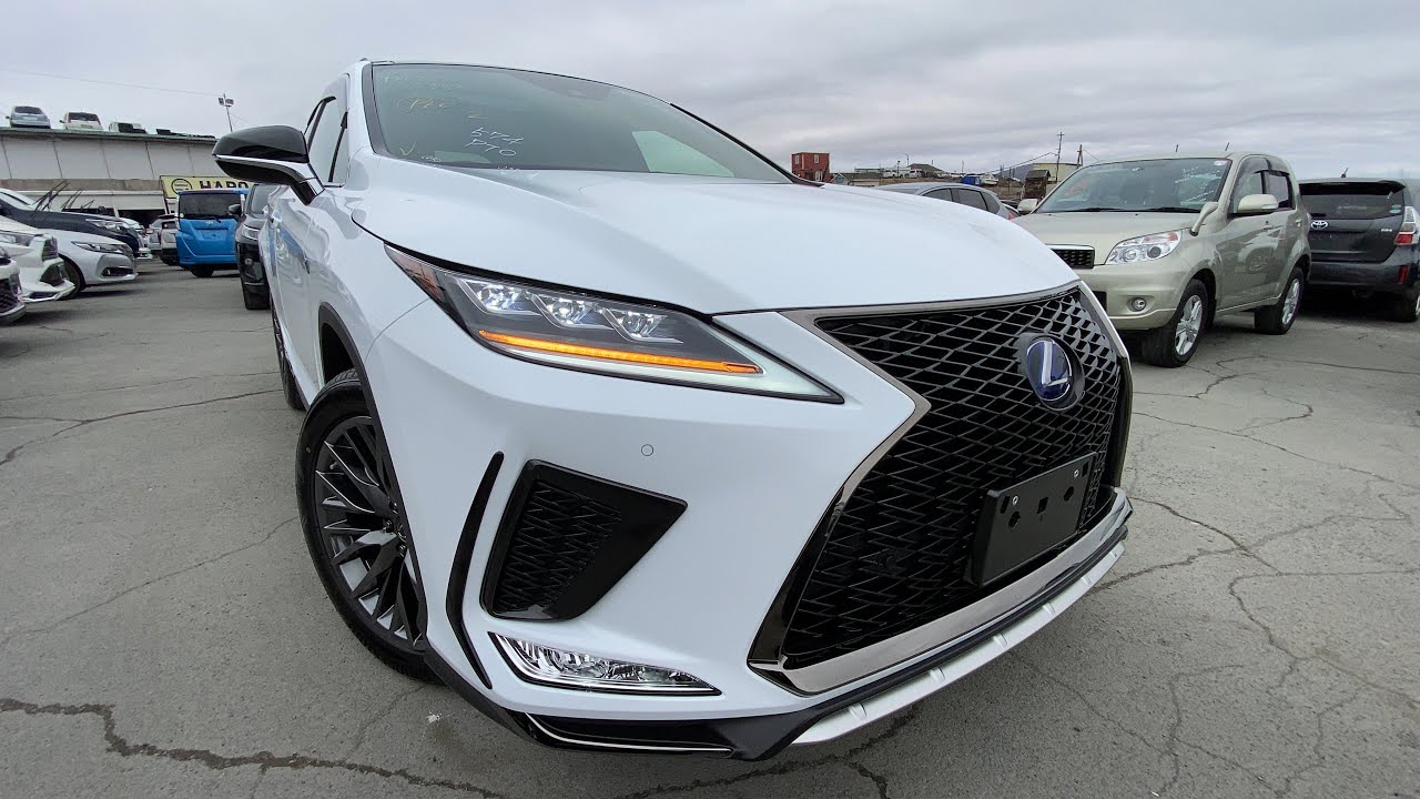 LEXUS RX450h 2020 F SPORT 4WD GYL25 3500cc 5AB 38km 083 - YouTube