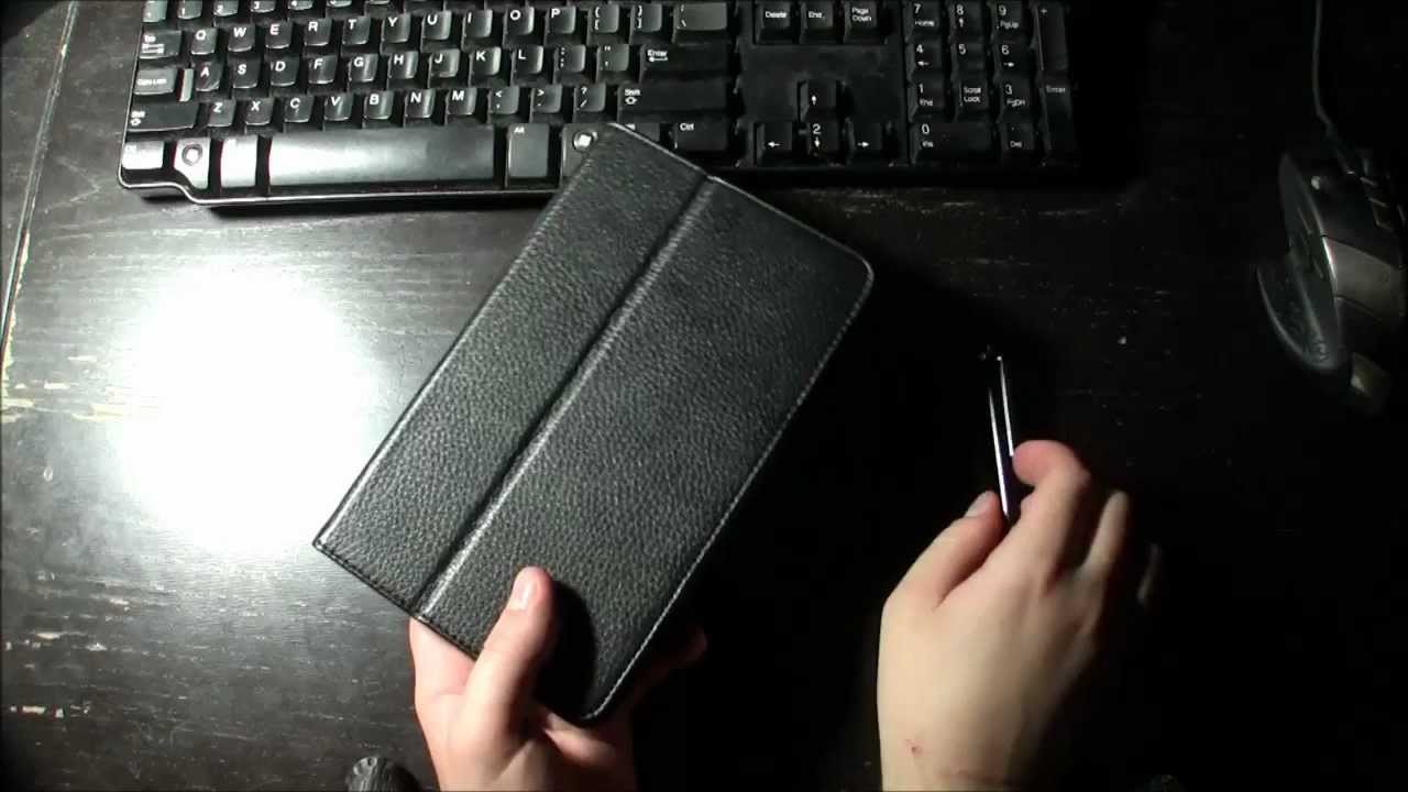Nexus 7 Case Review: Sheath Google Nexus 7 PU Leather Case & Black ...